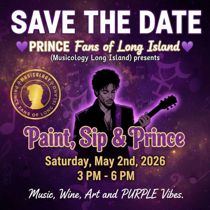 May 2 | Sip, Paint & Prince | Freeport, NY Patch