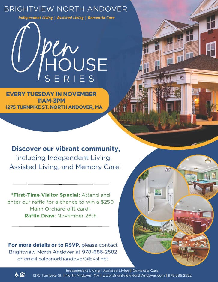 Nov 5 | Open House: Explore Senior Living Options at Brightview North ...