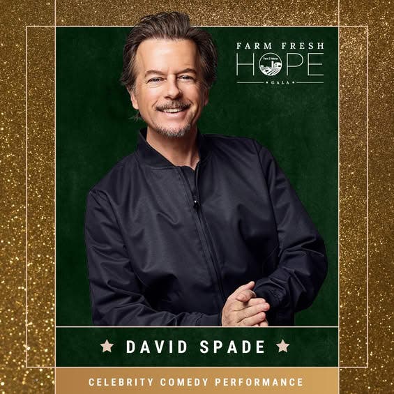 Sep 20 | Farm Fresh Hope Gala Featuring David Spade | Chicago, IL Patch