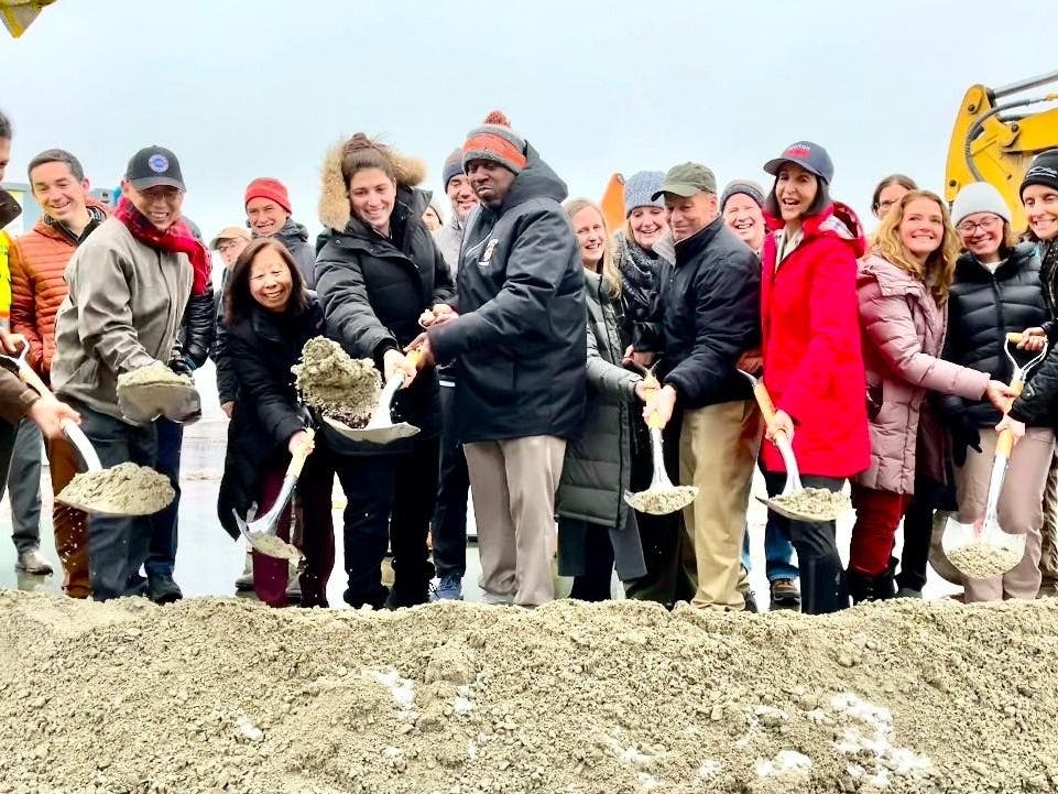 Newton Breaks Ground On Park Project | Newton, MA Patch