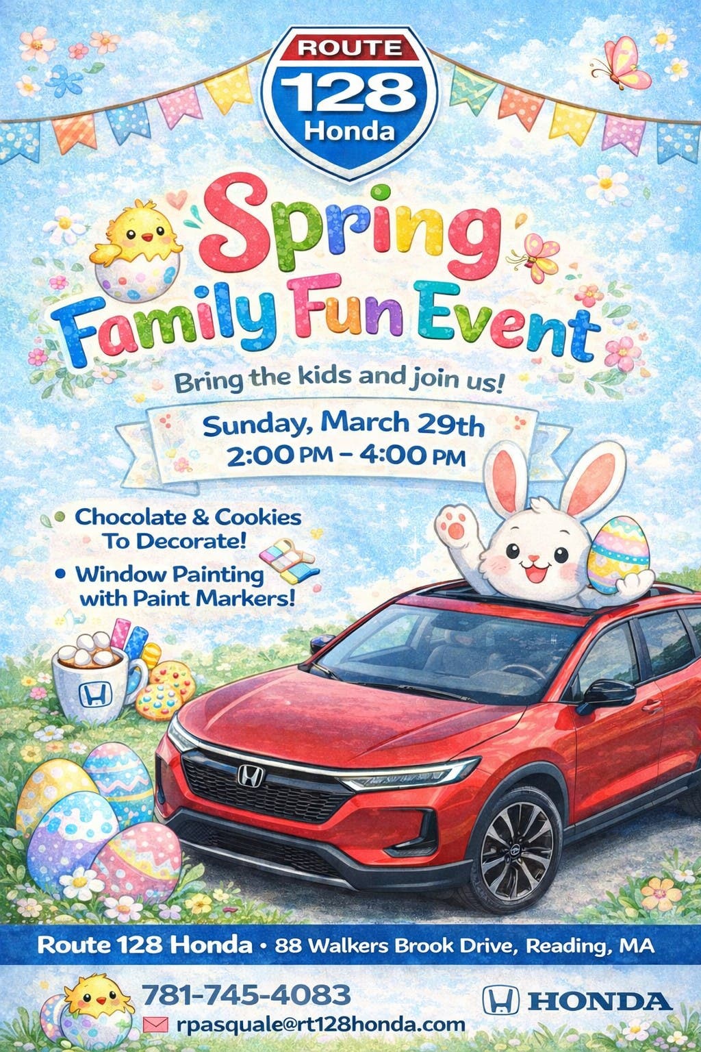 Mar 29 | Spring Family Fun Event | Reading, MA Patch