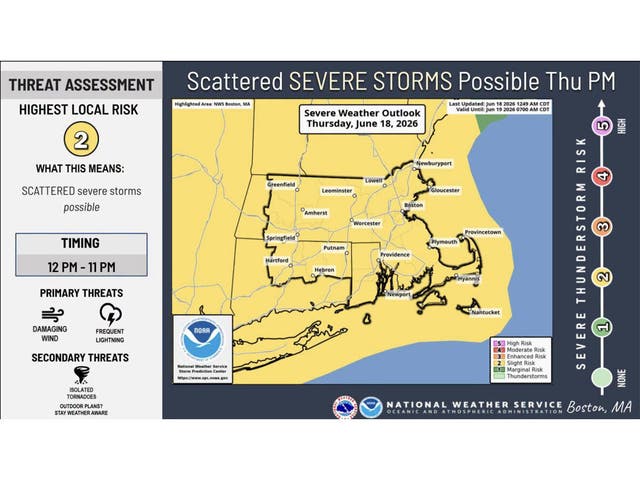 Severe Storms To Produce Frequent Lightning, Damaging Wind Gusts, Heavy ...