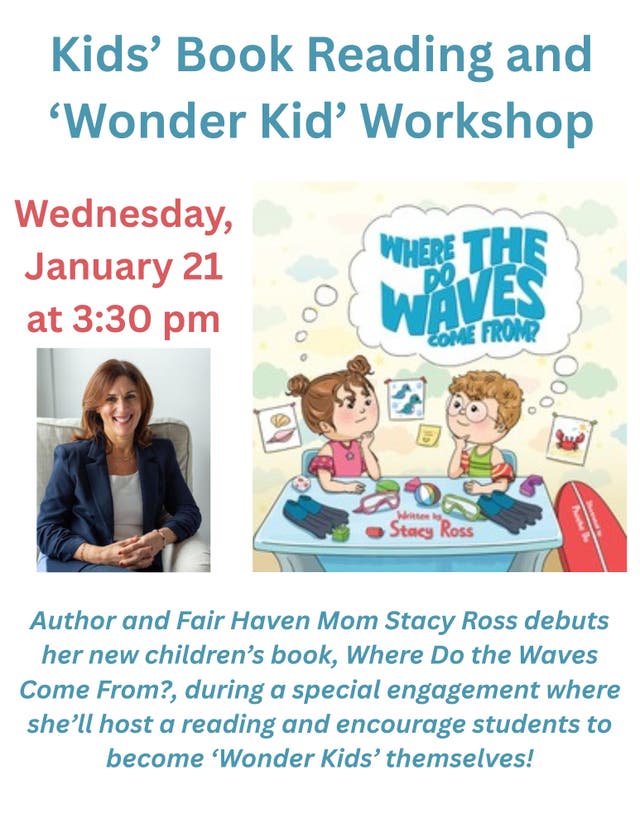 Jan 21 | Storytime with Local Author, Stacy Ross | Rumson, NJ Patch