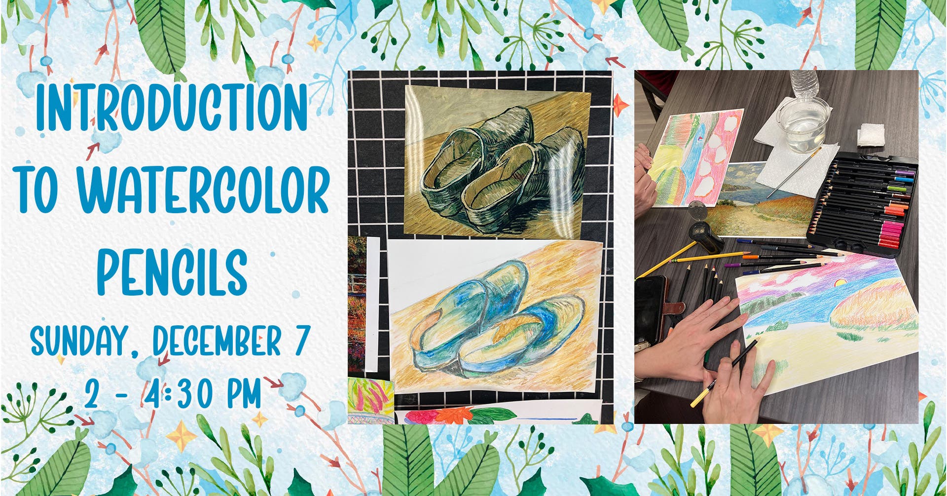 Dec 7 | Introduction to Watercolor Pencil | Newton, NJ Patch