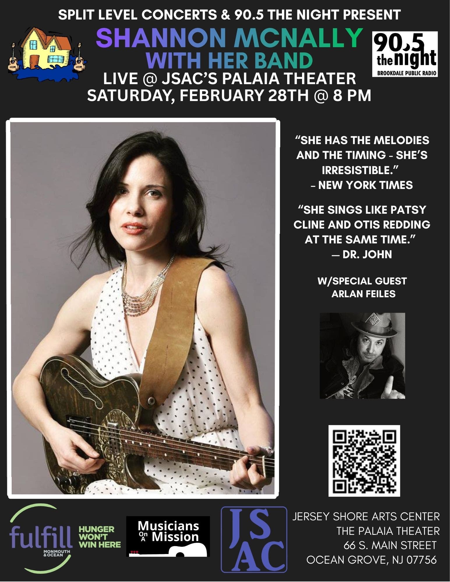 Feb 28 | Grammy Nominated Shannon McNally W/Special Guest Arlan Feiles ...