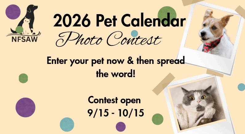 Sep 23 | 2026 NFSAW Pet Calendar Photo Contest | Bethel, CT Patch