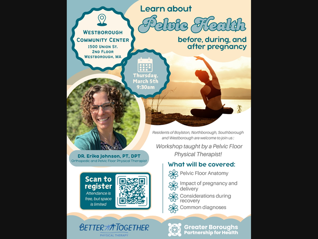 Let's Talk Pelvic Health | Northborough, MA Patch