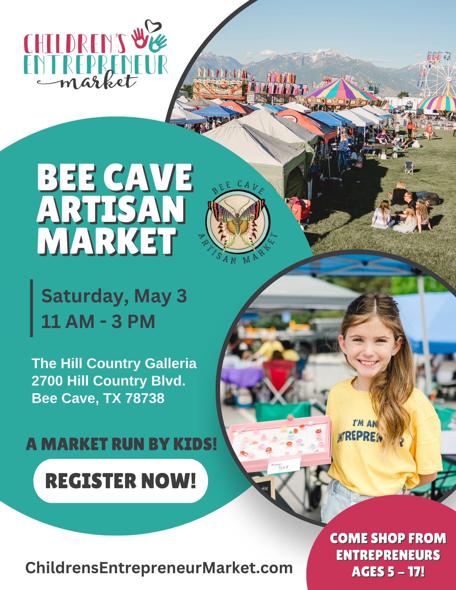 May 3 | Childrens Entrepreneur Market at Bee Cave Artisan Market ...