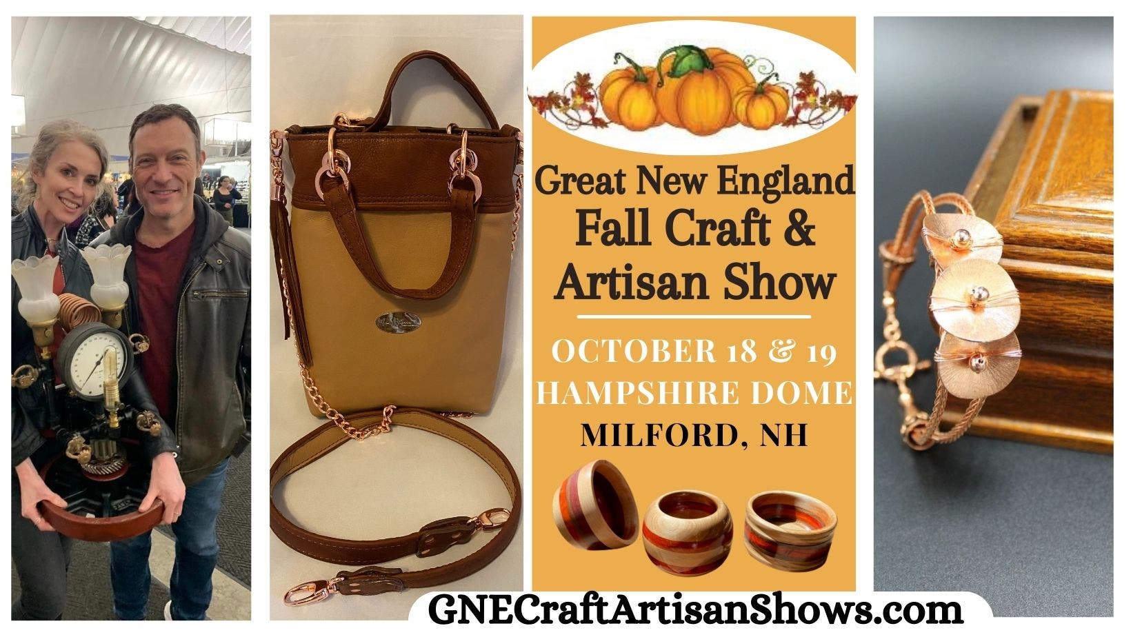 Oct 18 | Great New England Fall Craft & Artisan Show | Goffstown, NH Patch