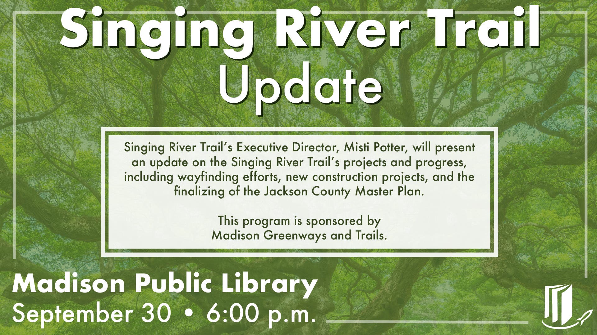 Sep 30 | Singing River Trail Update | Huntsville, AL Patch