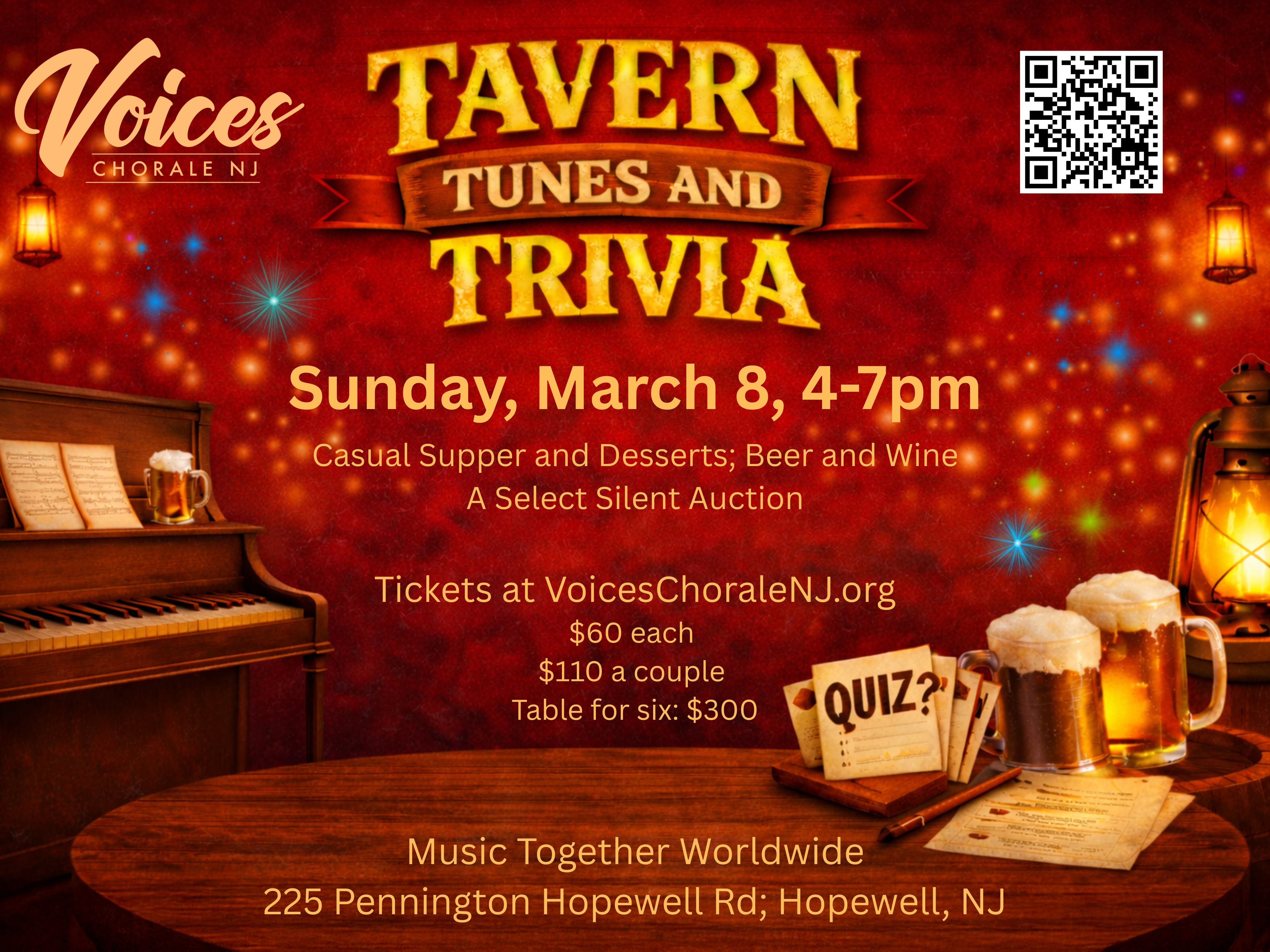 Mar 8 | Tavern Tunes and Trivia a Fundraiser for Voices Chorale ...
