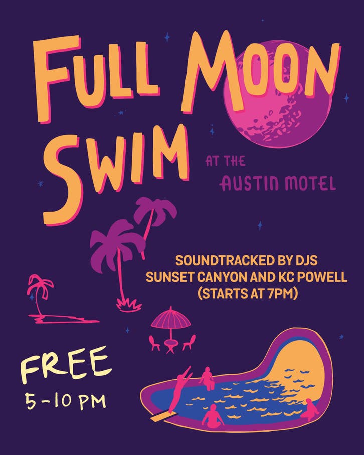 Aug 9 | Full Moon Swims | Austin, TX Patch