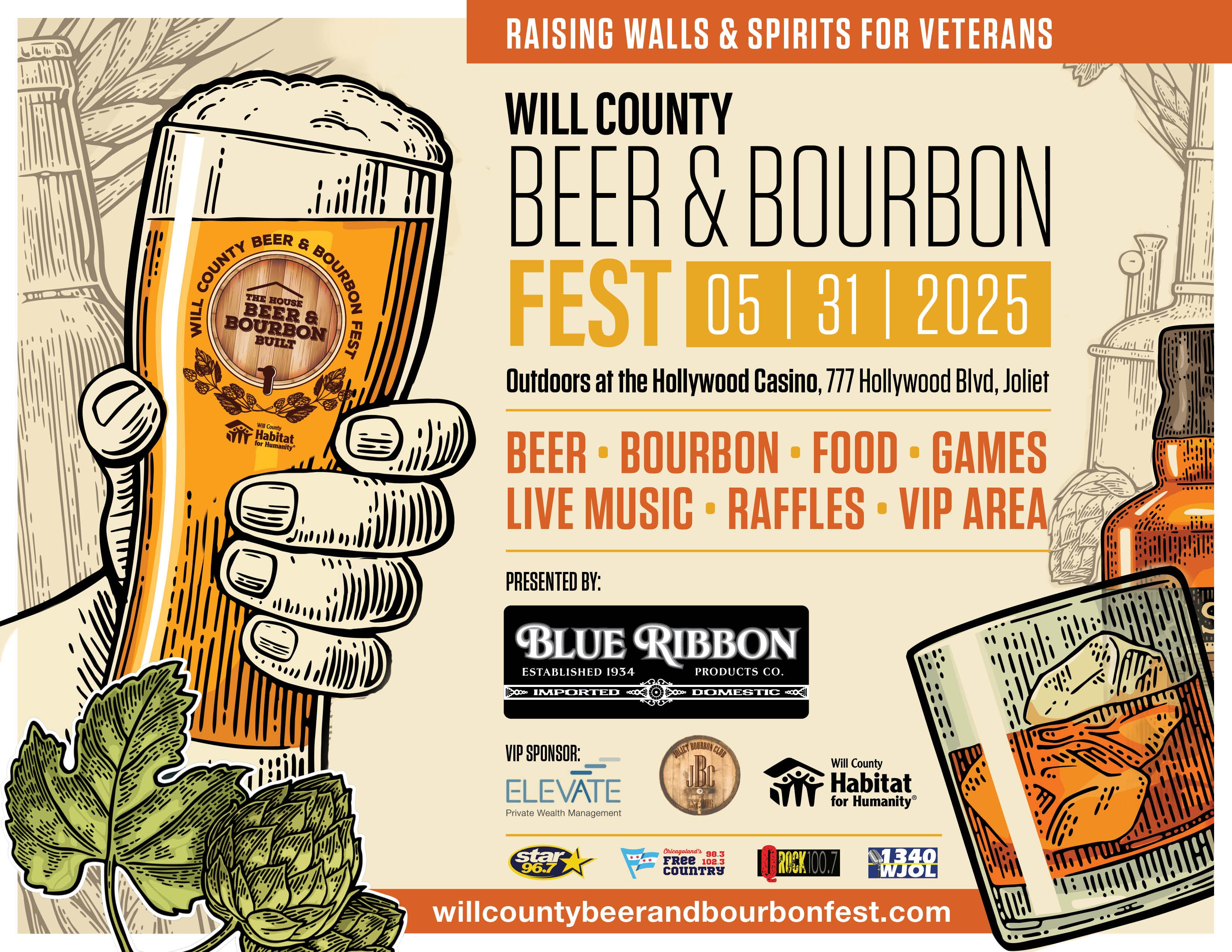 May 31 | Will County Beer & Bourbon Fest 2025 | Joliet, IL Patch