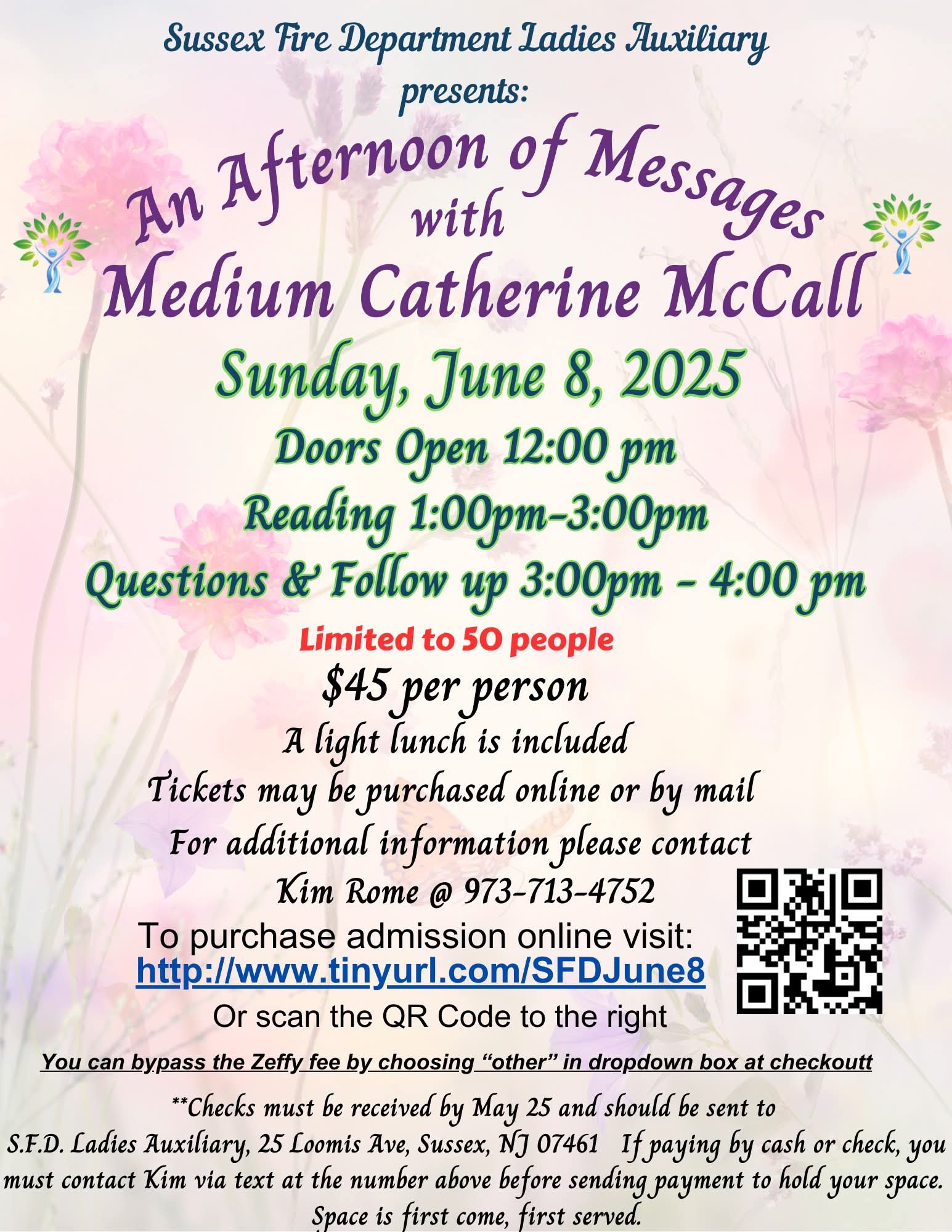Jun 8 | An Afternoon of Messages with Medium Catherine McCall | Sussex ...