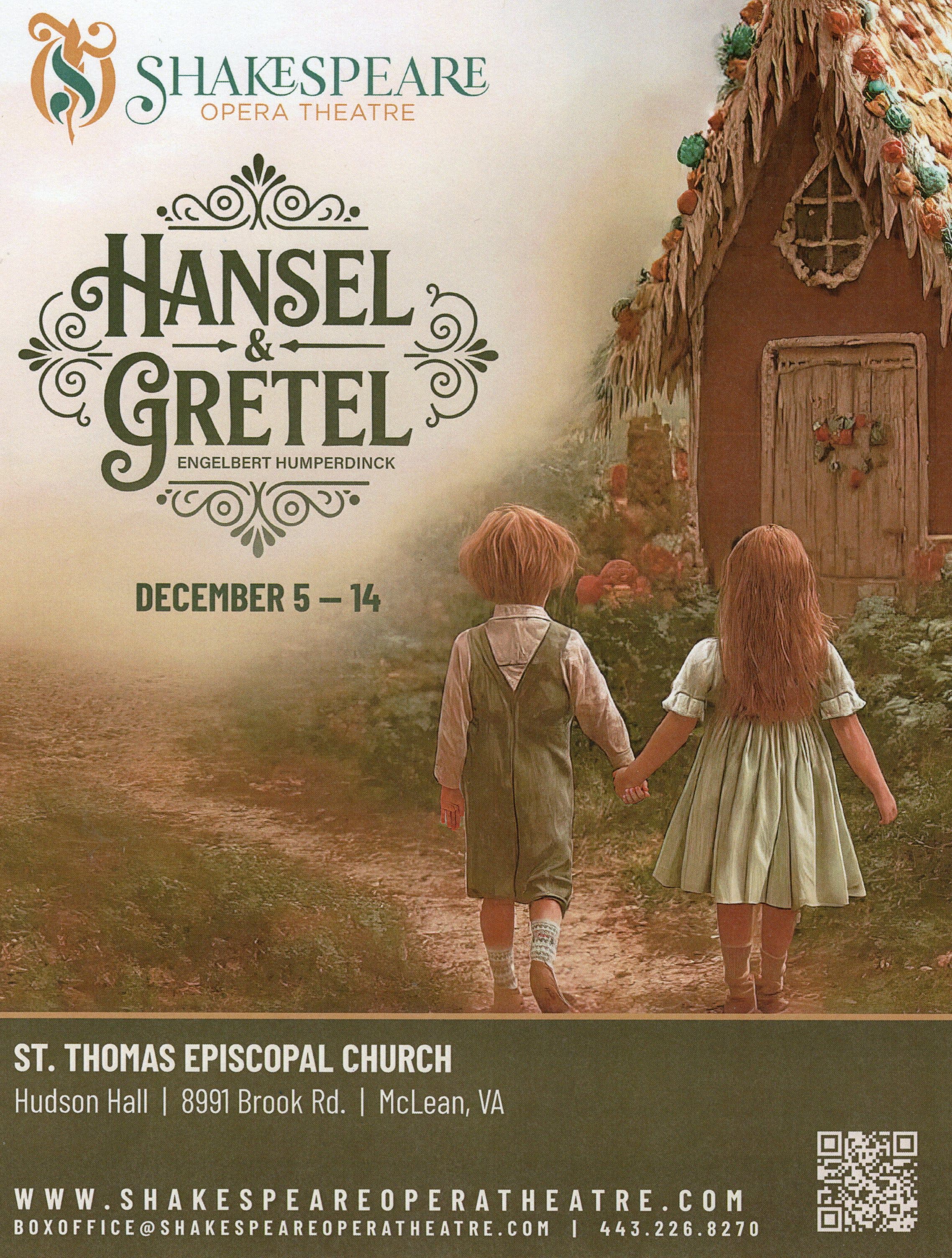 Dec 8 | Hansel and Gretel | Tysons Corner, VA Patch