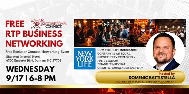 Sep 17 | Free RTP Business Rockstar Connect Networking Event (September ...