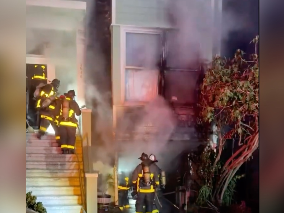 Fire Crews Rescue 2 Dogs, Person During SF Blaze | San Francisco, CA Patch