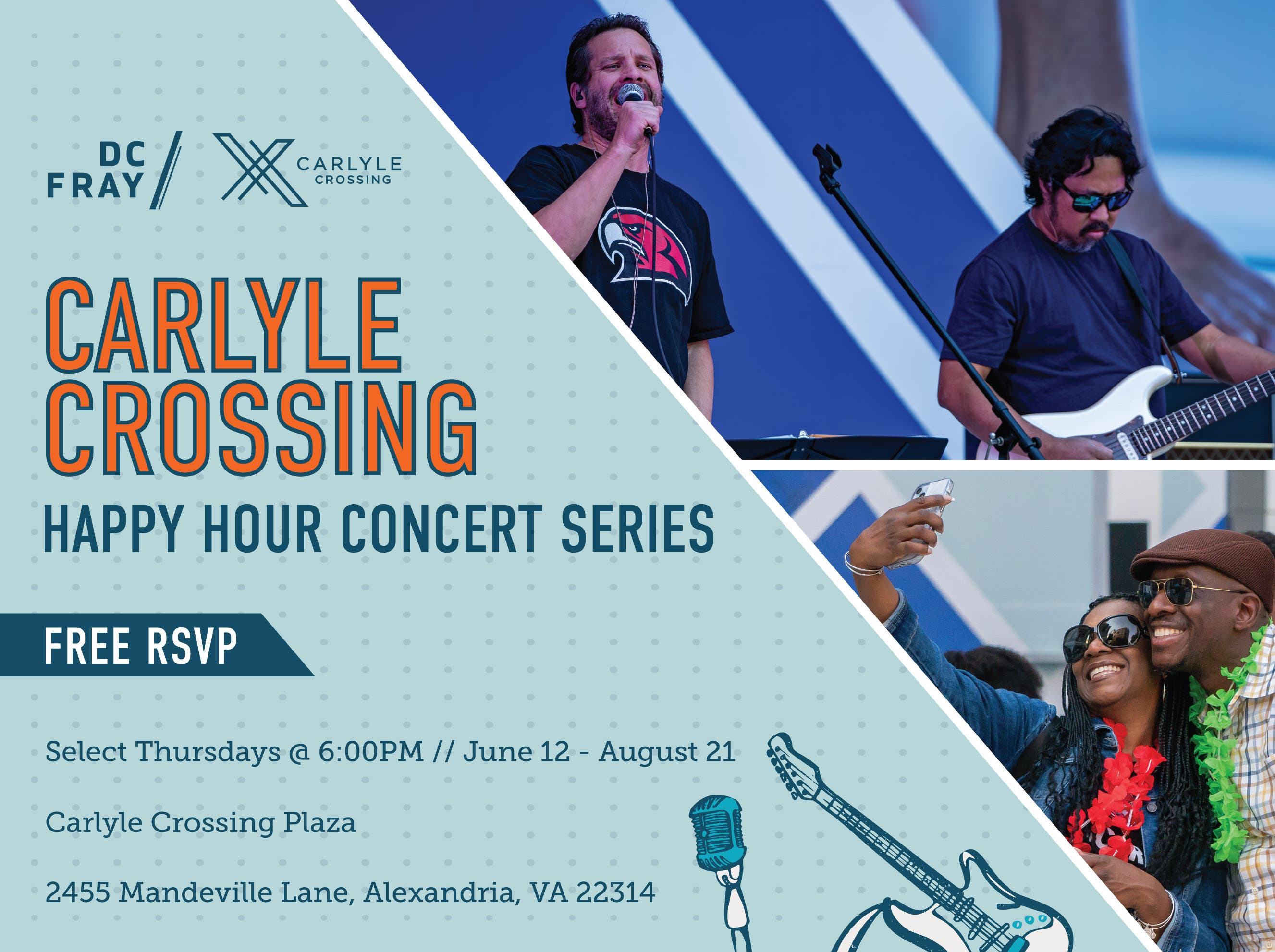 Jul 24 | Happy Hour Concert Series at Carlyle Crossing: Oasis Island ...