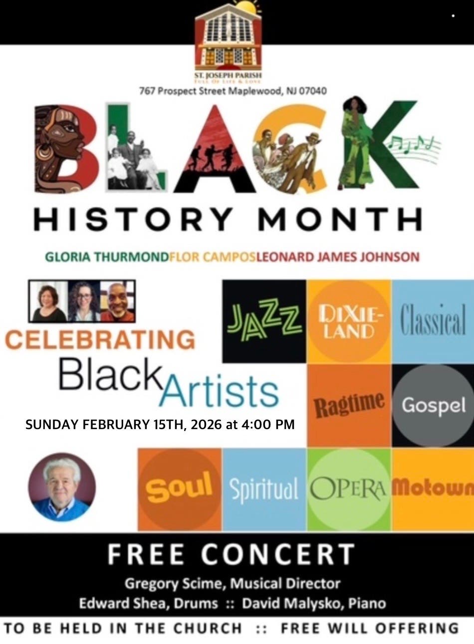 Feb 15 | Black History Month Concert | Maplewood, NJ Patch