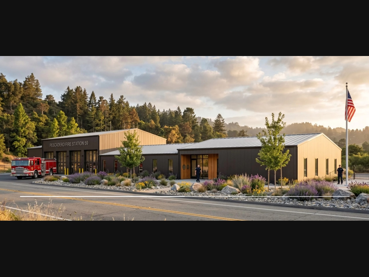 $34M Fire Station Project Breaks Ground On SMC Coast | Pacifica, CA Patch