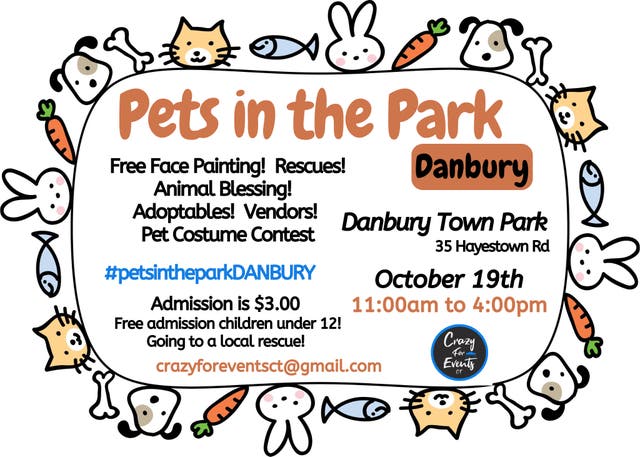 Oct 19 | 8th annual Pets in the Park Danbury | Danbury, CT Patch