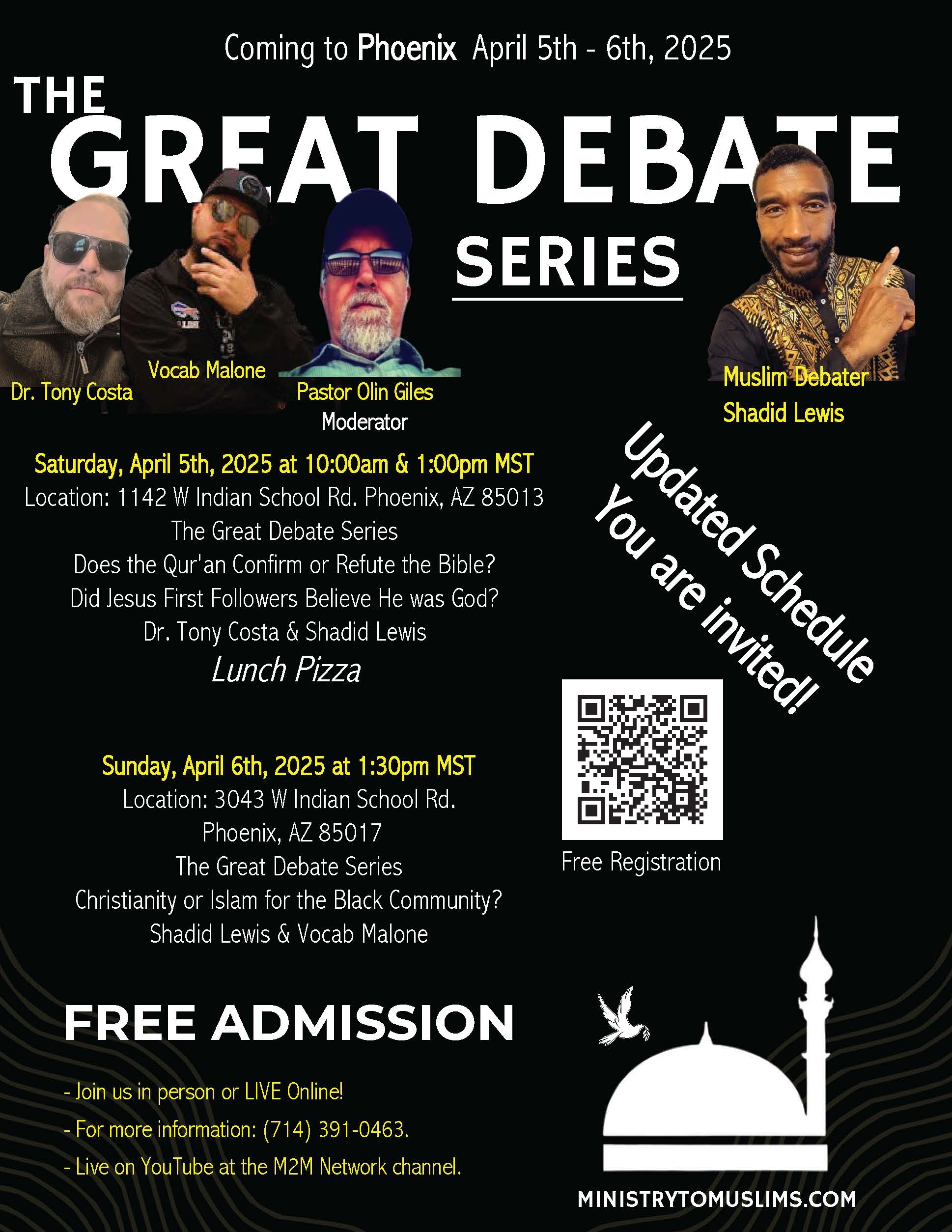 Apr 5 | The Great Debate | Mesa, AZ Patch