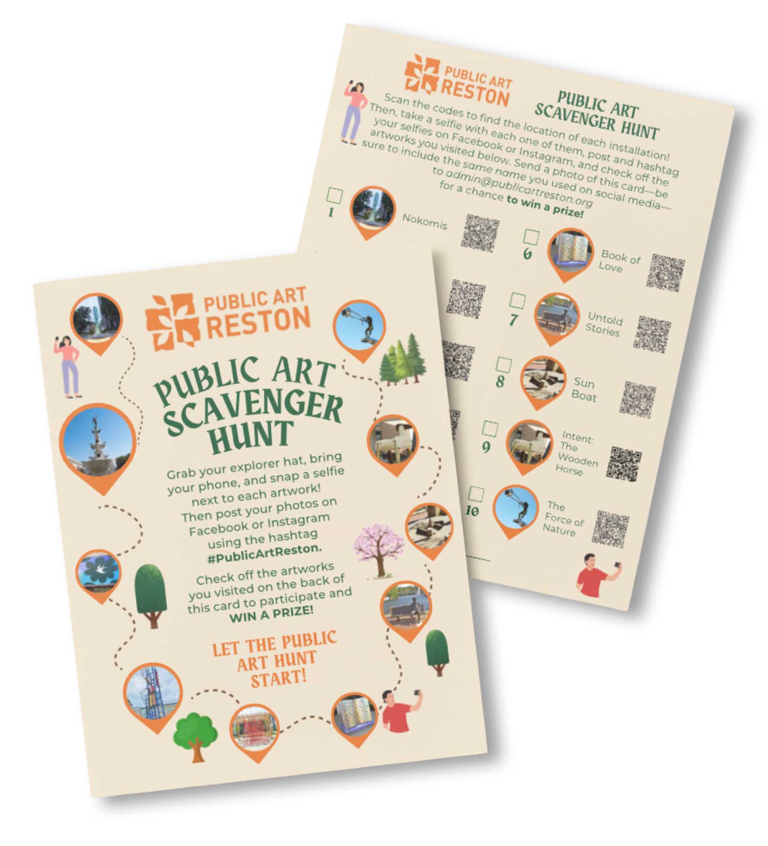 Aug 17 | Public Art Reston Launches 2025 Public Art Scavenger Hunt ...