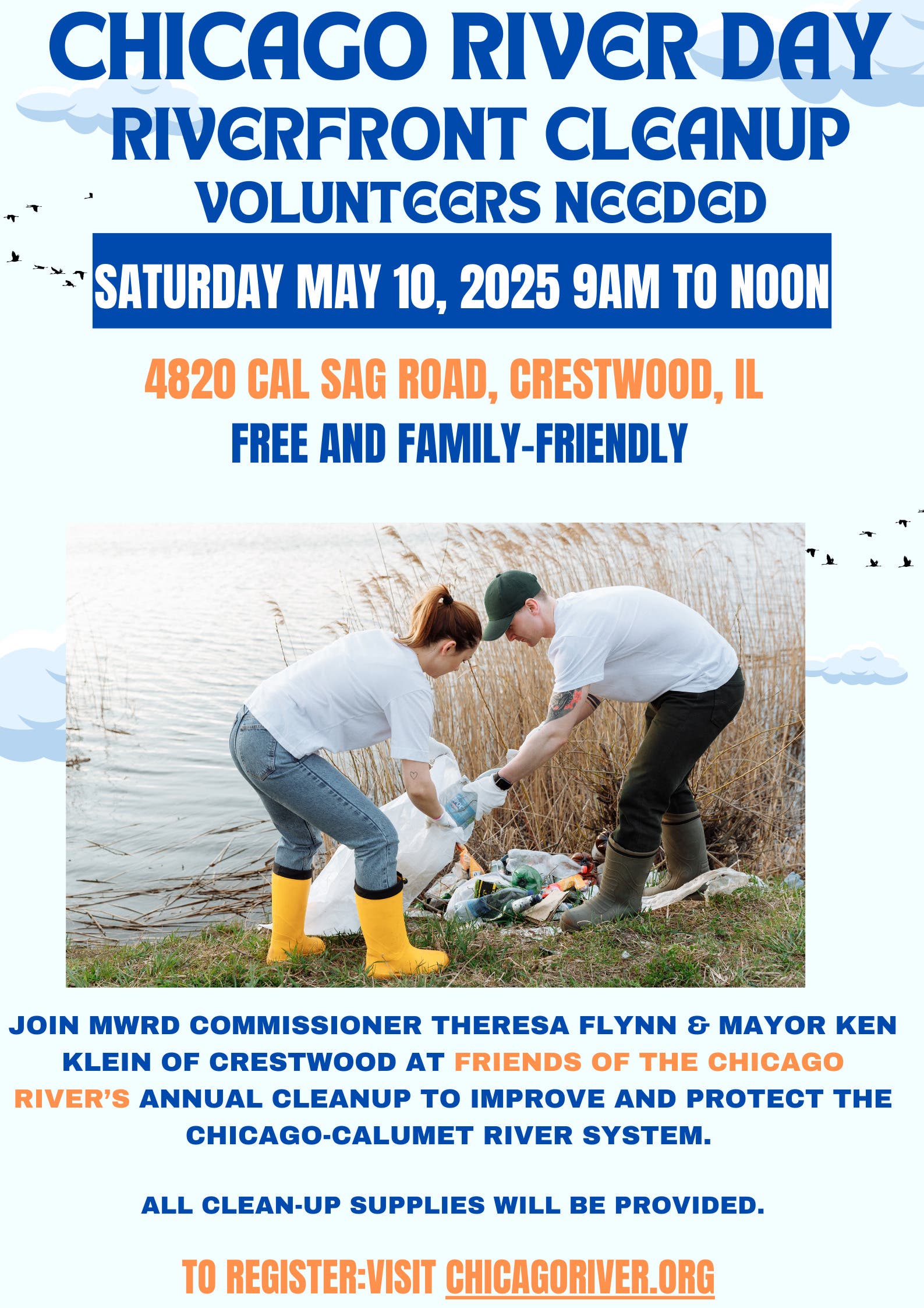 May 10 | Chicago River Day cleanup | Alsip, IL Patch