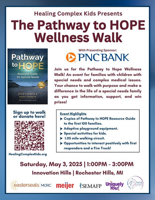May 3 | Pathway to HOPE Wellness Walk | Rochester, MI Patch