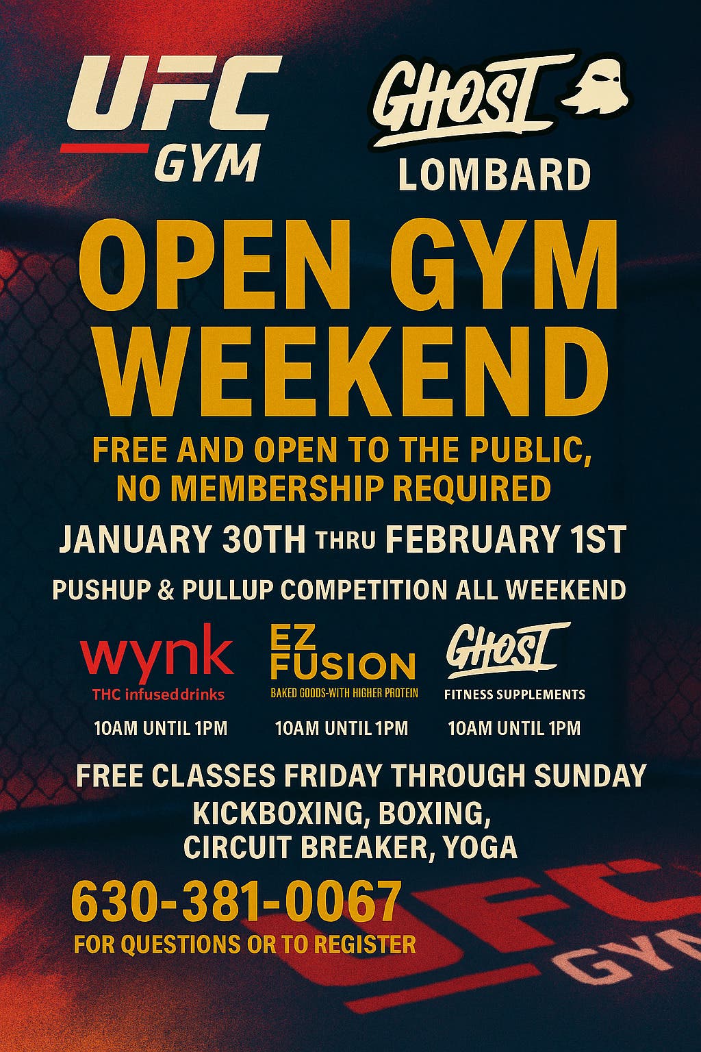 Jan 31 | Open Gym Weekend! Free! No Membership Required | Downers Grove ...