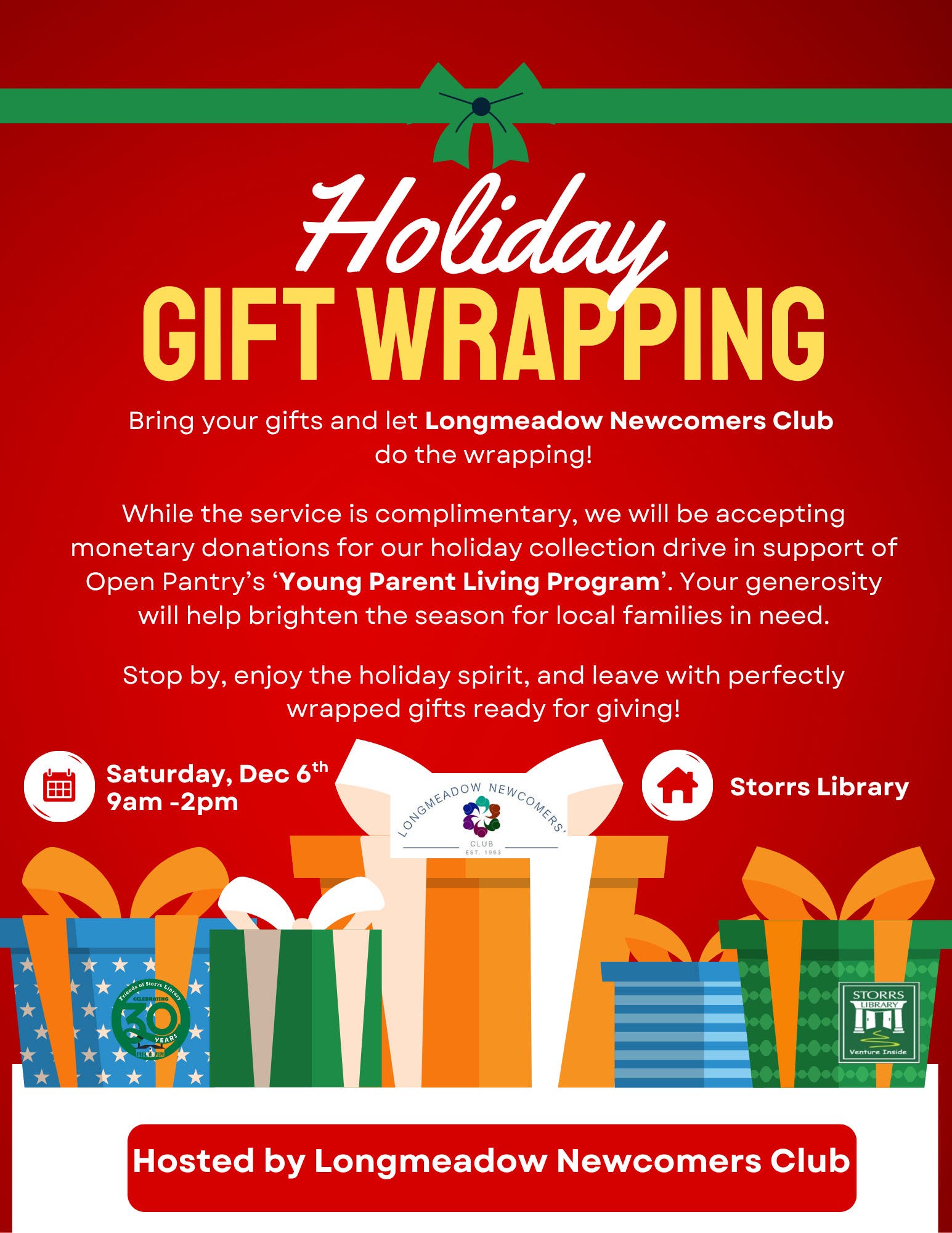 Dec 6 | Holiday Gift Wrapping - Let Us Wrap For You! | Enfield, CT Patch