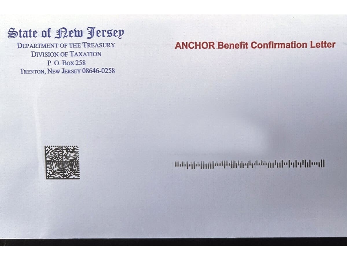 NJ ANCHOR Tax Rebate Letters Arrive: Here's What's Next | Across New ...