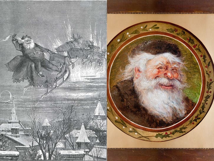 This 19th-Century NJ Cartoonist Designed The Santa We Know Today ...