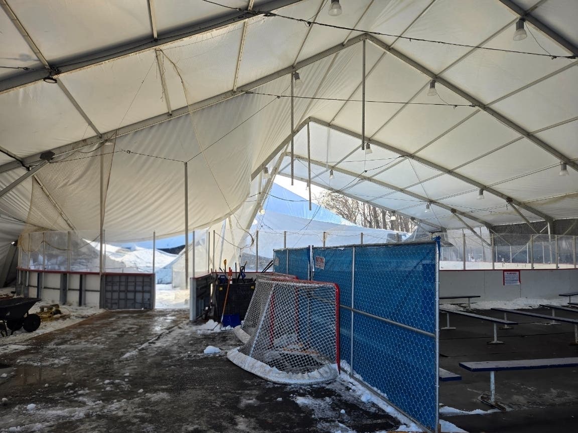 Roof Collapses At Union County Ice Rink | Westfield, NJ Patch
