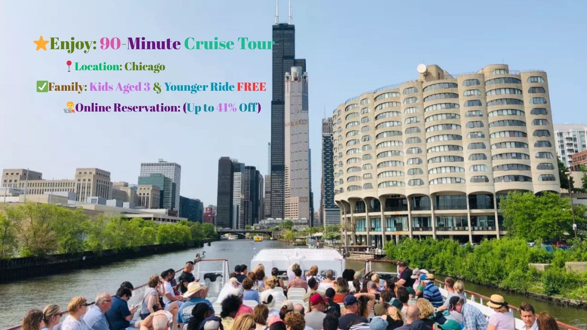 Oct 26 | Chicago River 90-Minute Architecture Boat Tour – 360° Skyline ...