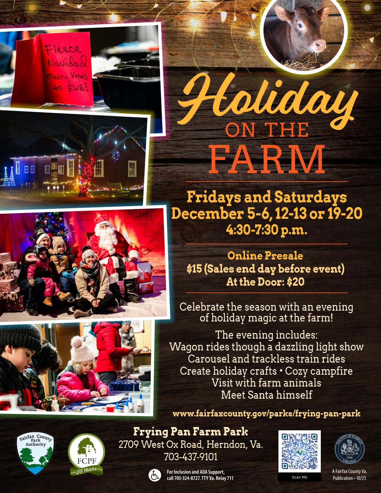Dec 5 | Holiday on the Farm | Herndon, VA Patch