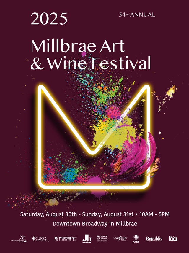 Aug 30 | 54th Annual Millbrae Art & Wine Festival | Millbrae, CA Patch