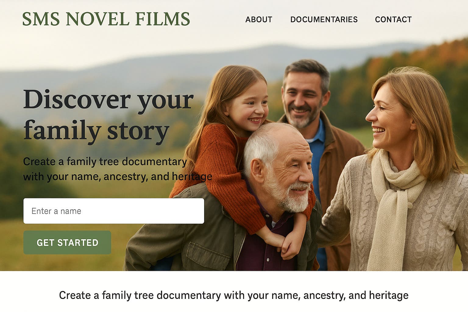 Dec 5 | Turn Your Family Name Into a Documentary | Washington DC, DC Patch