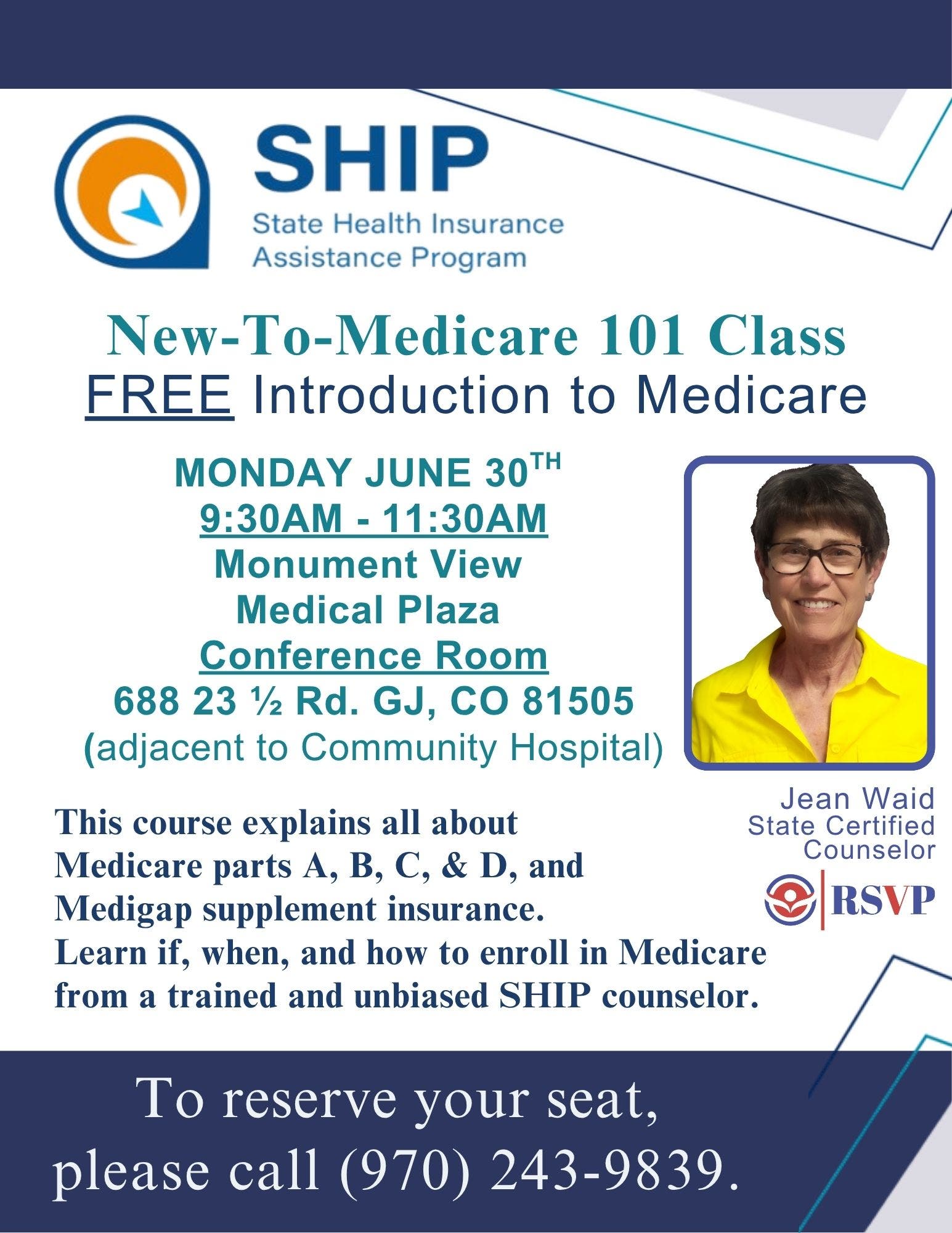Jun 30 | At The New Community Hospital Monument View Medical Plaza ...