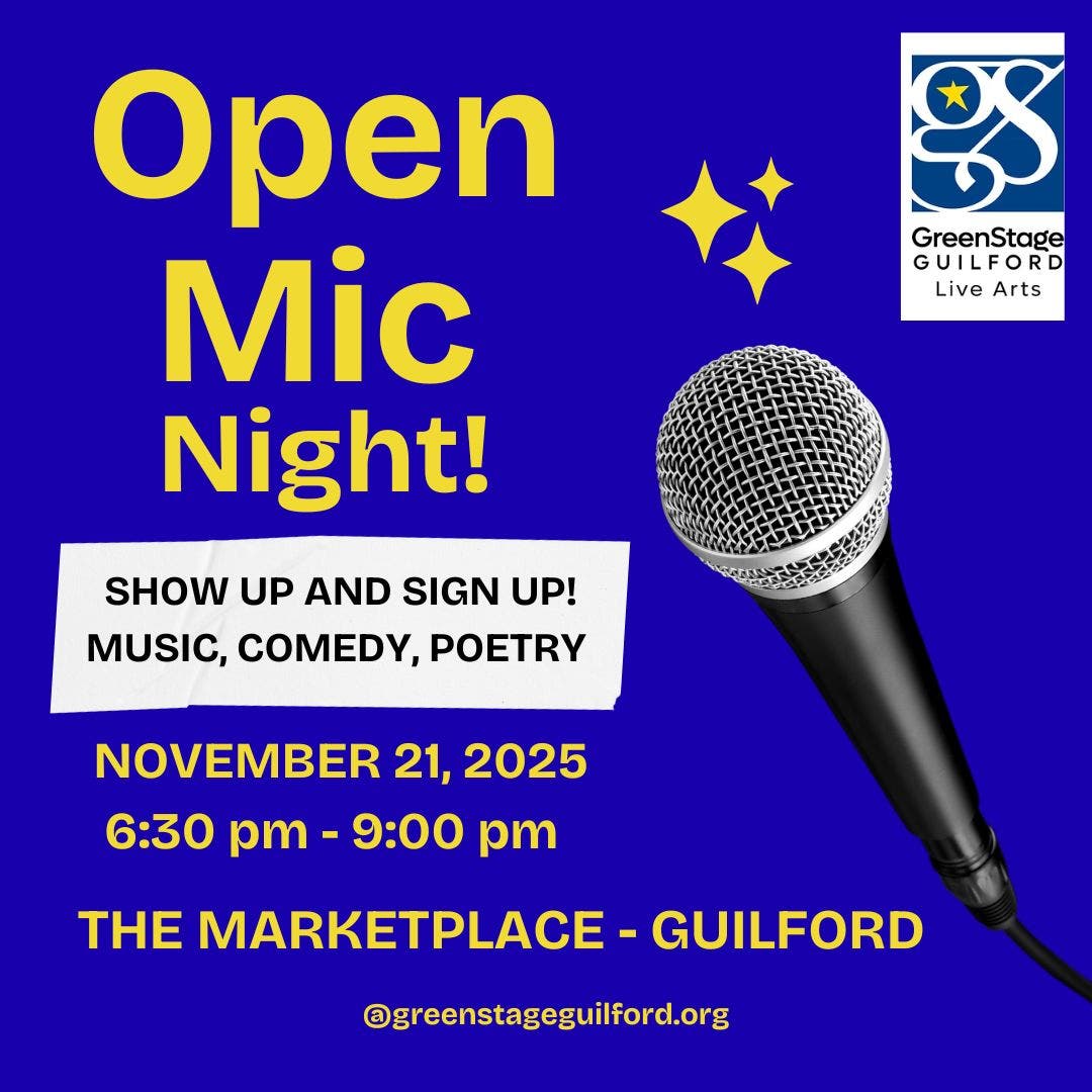 Nov 21 | Open Mic Night! | Branford, CT Patch