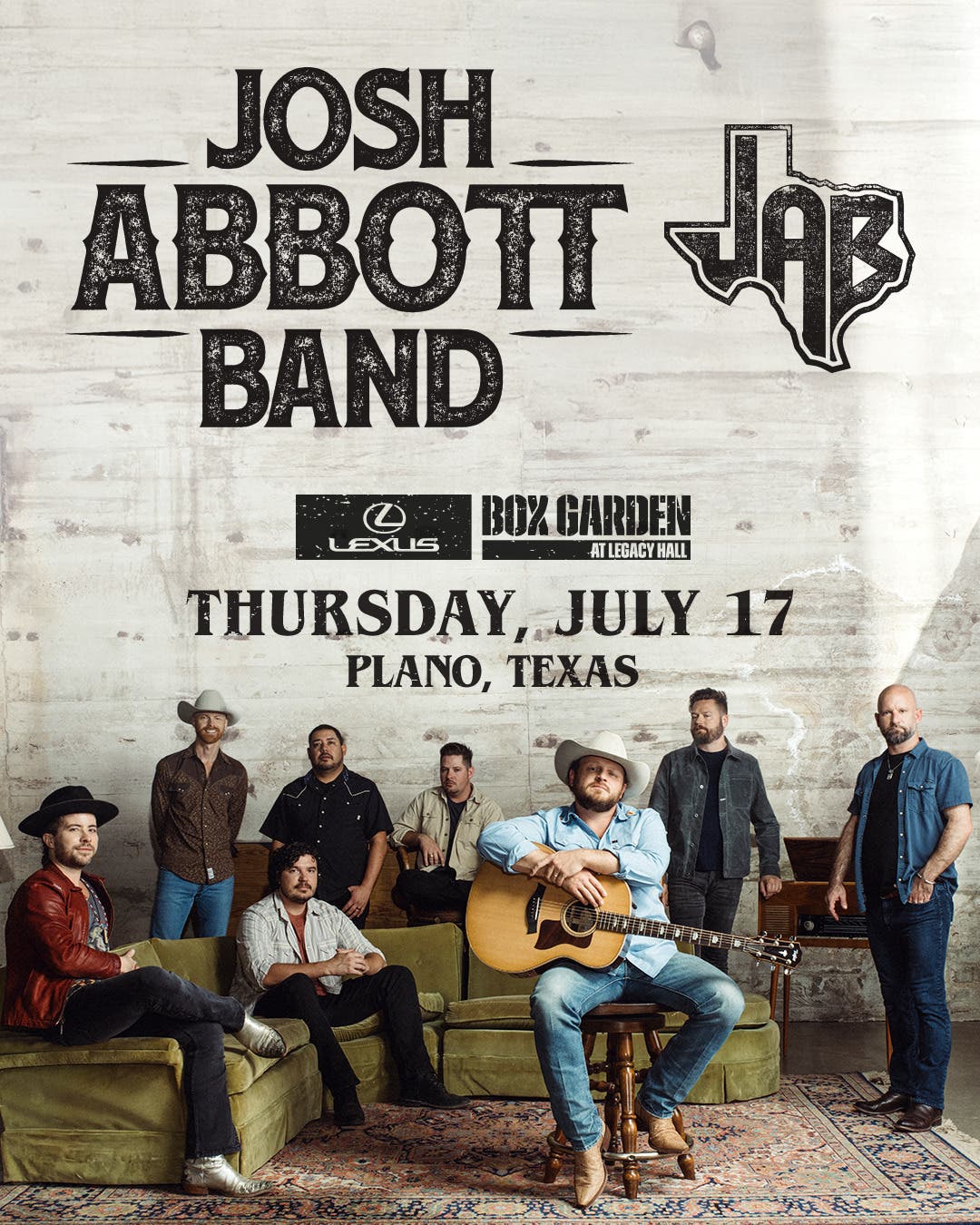 Jul 17 | Legacy Late Night - Josh Abbott Band | Dallas, TX Patch