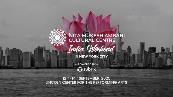 Sep 12 | Nita Mukesh Ambani Cultural Centre India Weekend in New York ...