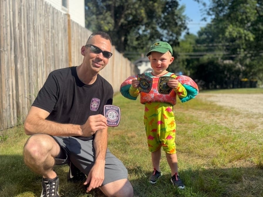 Milford Police Officer Makes Heartwarming Delivery To Young Boy ...