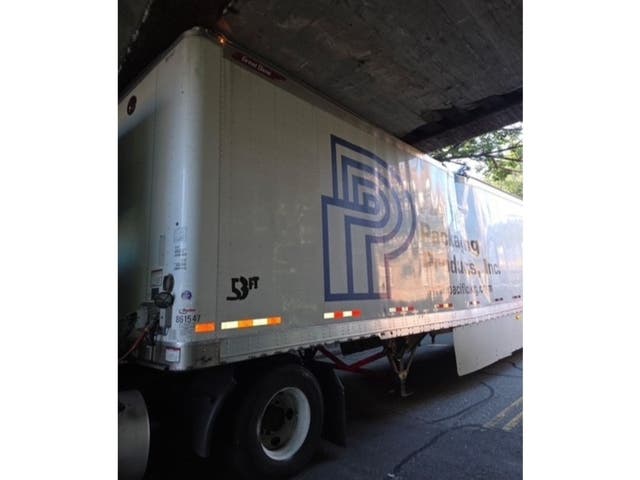 Traffic Delays After Tractor-Trailer Gets Stuck Under Bridge In ...