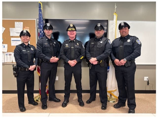 Shrewsbury Celebrates 3 New Police Hires, 1 Promotion | Shrewsbury, MA ...