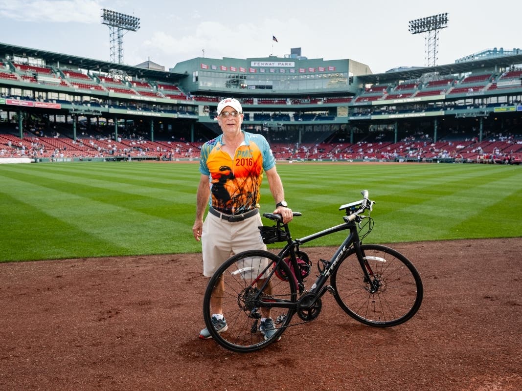 Milford Cyclist Honored At Red Sox Game For Cancer Fundraising Efforts ...