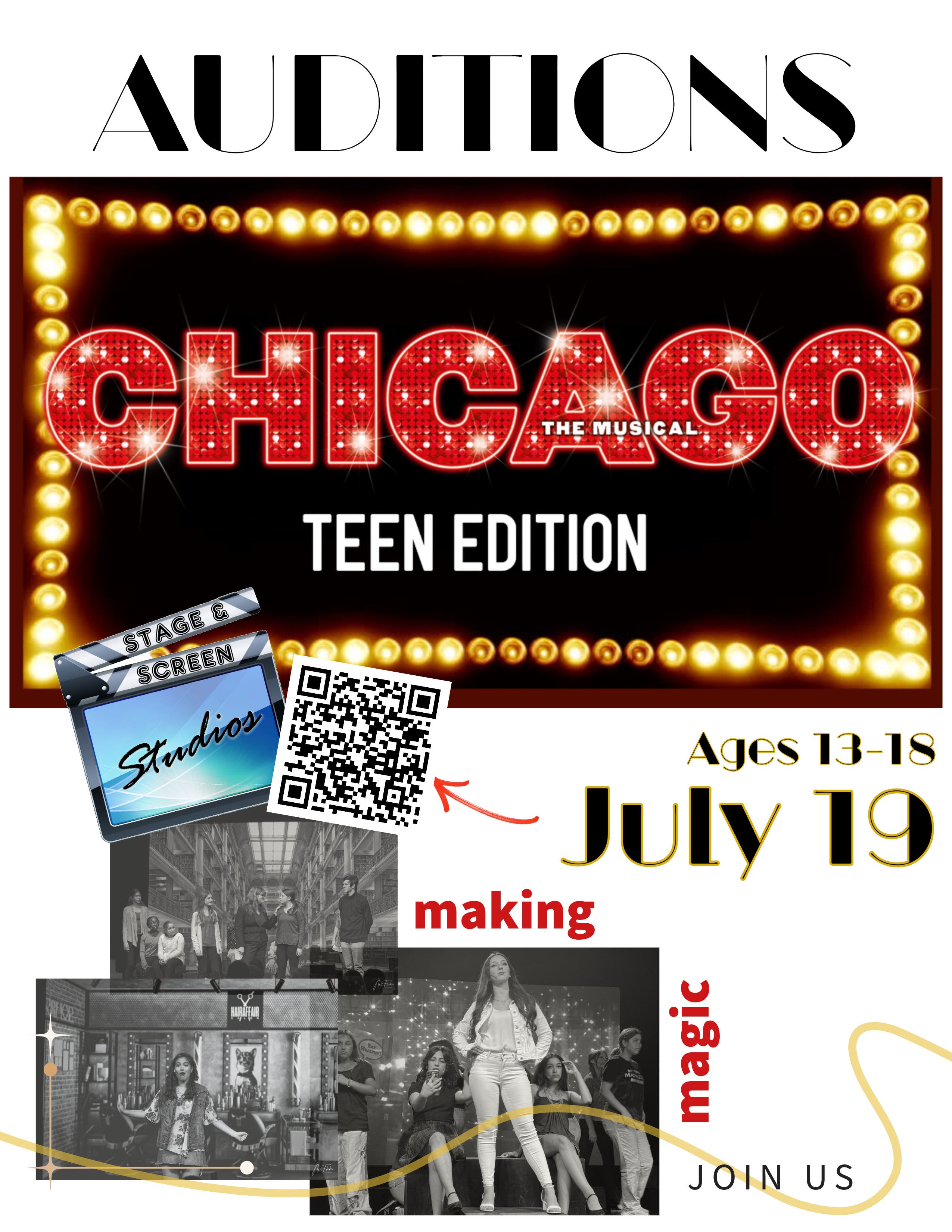 Jul 19 | "Chicago: Teen Edition" Musical Auditions! | Severna Park, MD ...