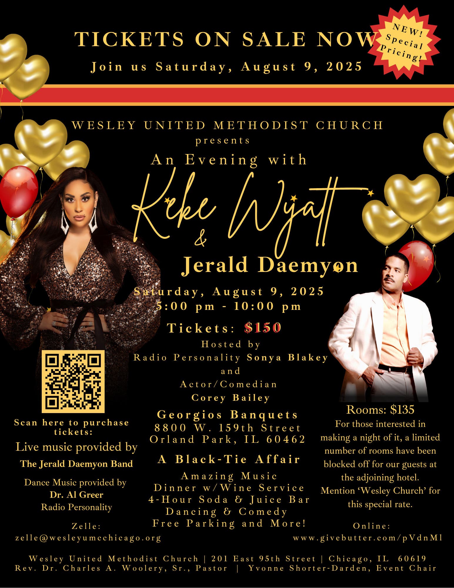 Aug 9 | An Evening with Keke Wyatt & Jerald Daemyon | Chicago, IL Patch