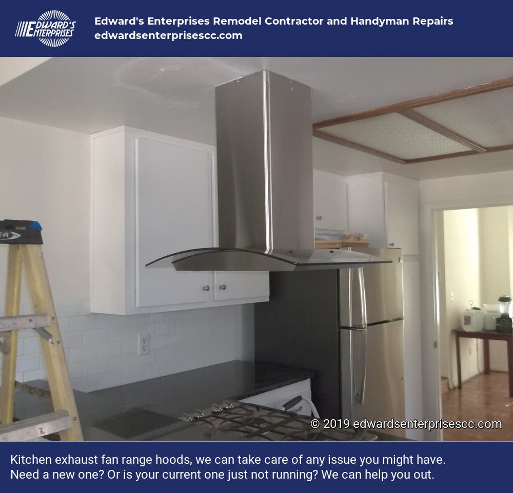 Home Kitchen Exhaust Repair and Residential Kitchen Hood Installs in ...
