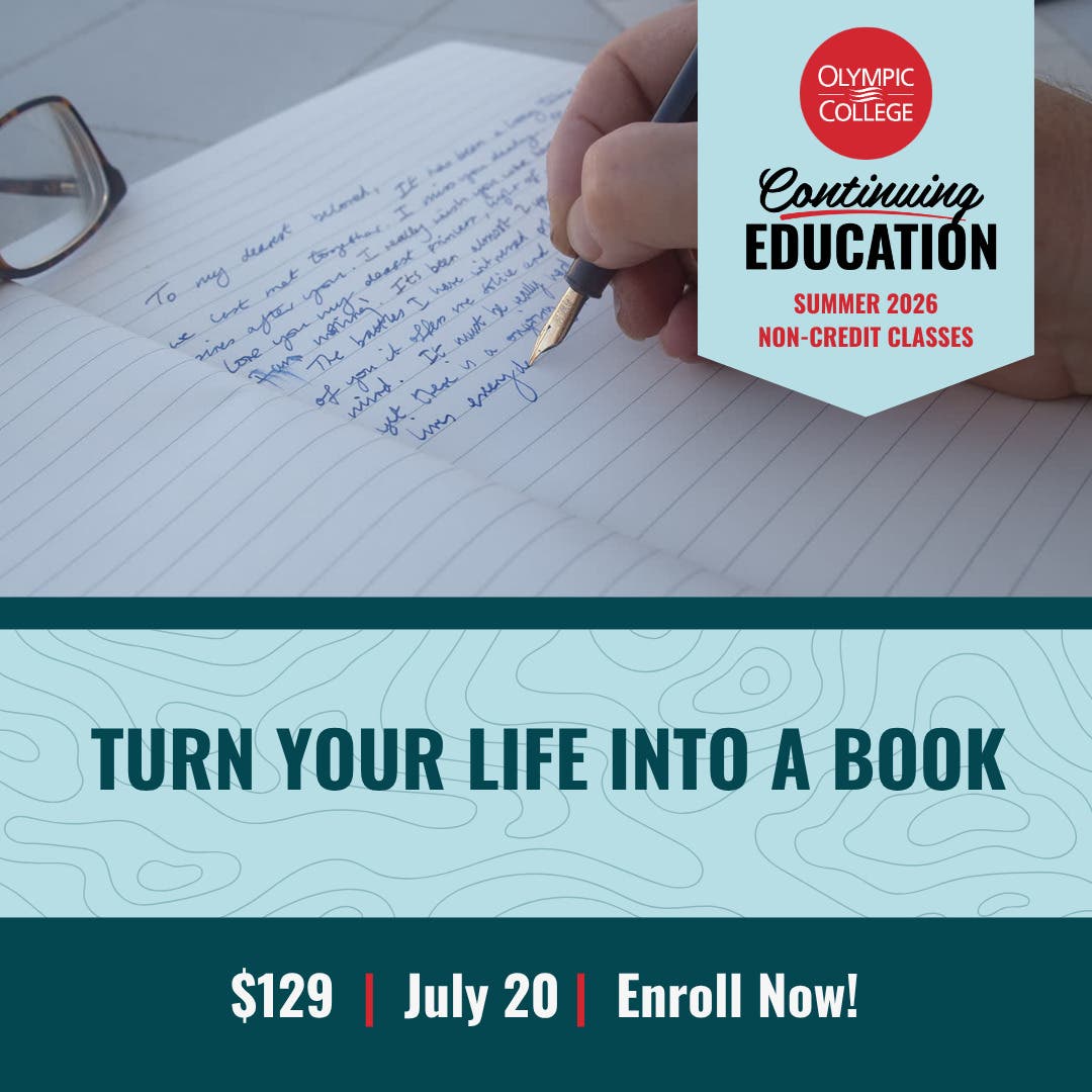 Jul 20 | Turn Your Life into a Book: Writing a Memoir | Bremerton, WA Patch